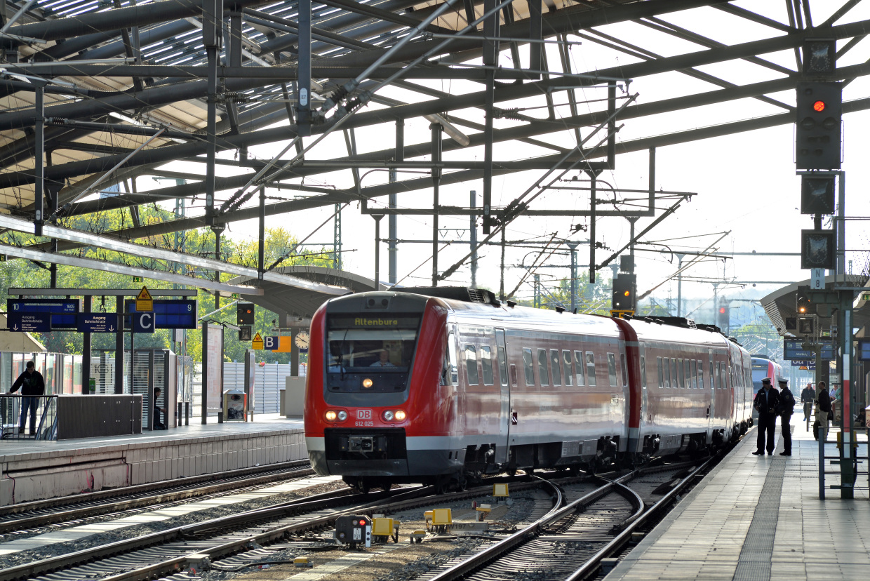Mitte-Deutschland-Verbindung DB Regio Bahnhof BR 612 – Bahnblogstelle