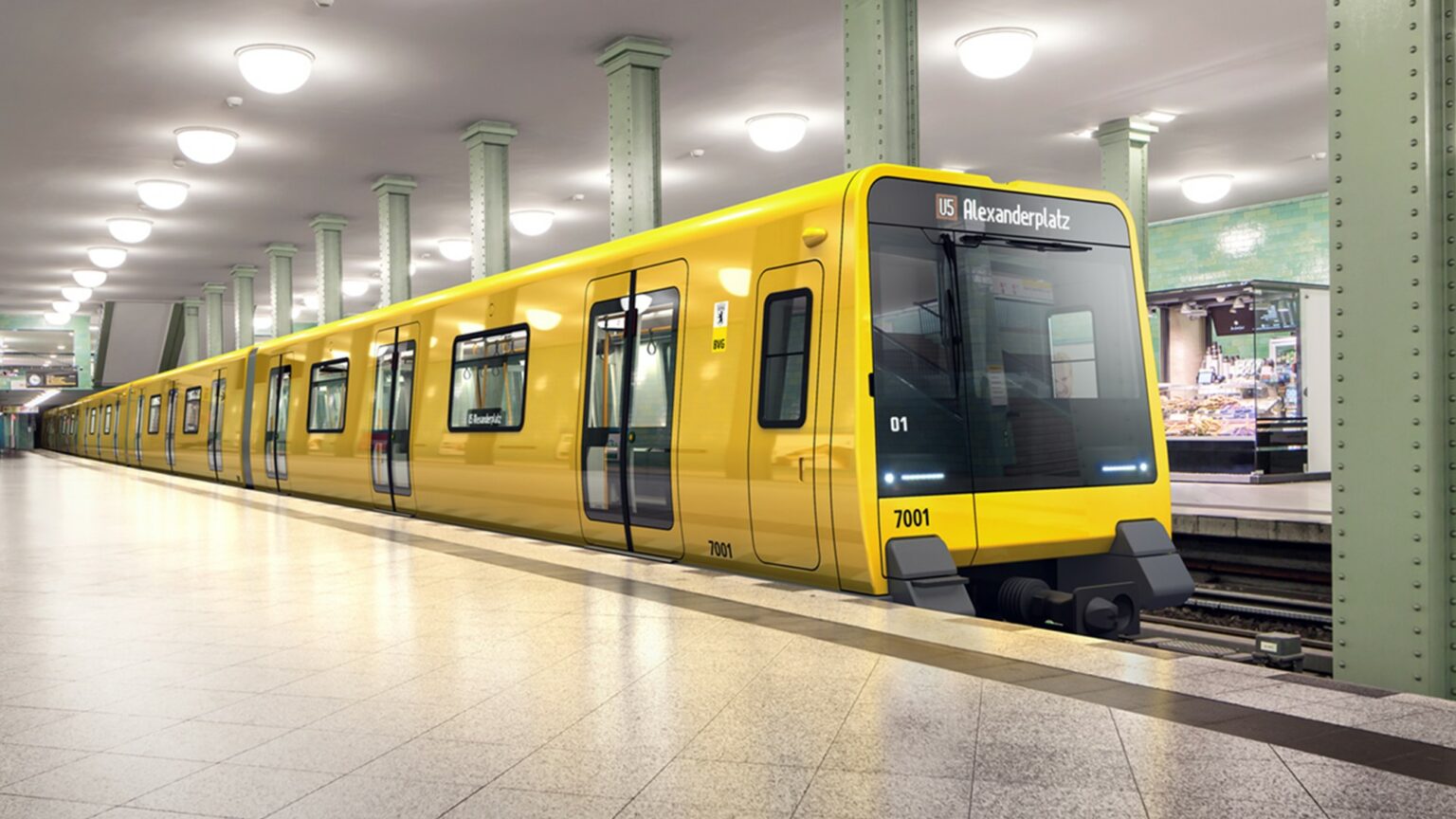 Erstes Vorserienfahrzeug der neuen Berliner U-Bahn soll nächste Woche ...