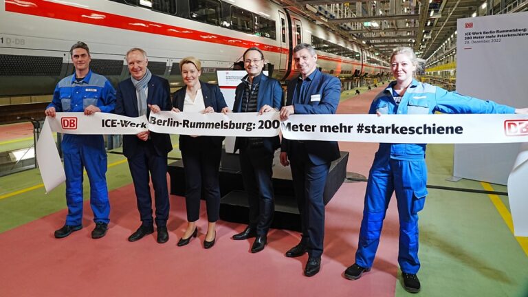 Ausbau des ICE-Werks in Berlin-Rummelsburg abgeschlossen | Bahnblogstelle Ausbau des ICE-Werks in Berlin-Rummelsburg abgeschlossen | Bahnblogstelle