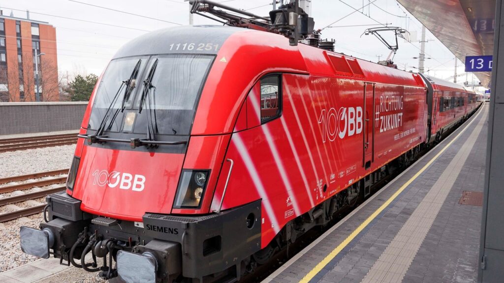 Jubiläums-Railjet stimmt auf 100 Jahre ÖBB ein – Matthä: Weichen in ...
