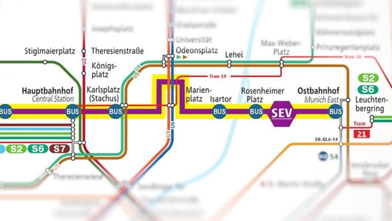 Einschränkungen und Sperrungen auf der Münchner S-Bahn-Stammstrecke – Bahnblogstelle