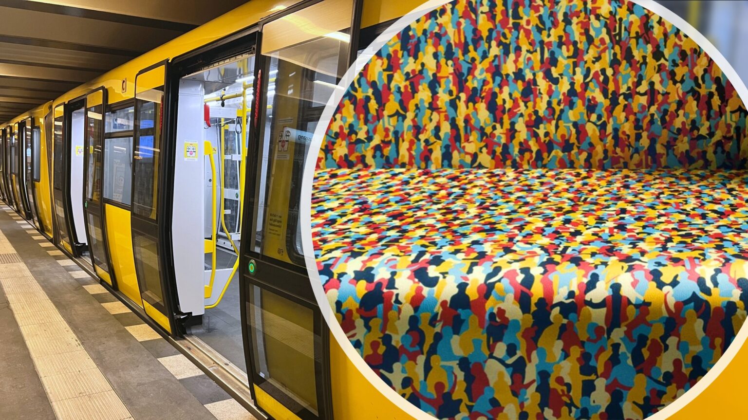 “Muster der Vielfalt” bisher selten in BVG-Fahrzeugen zu sehen ...