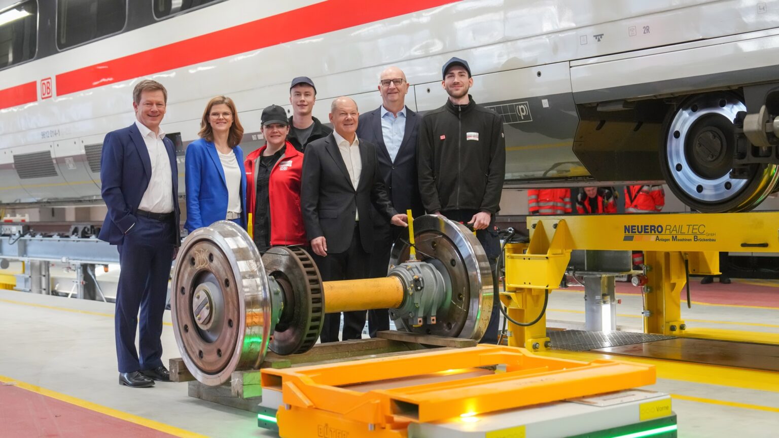 Offizieller Start für neues Bahnwerk – Moderne ICE-Instandhaltung in ...
