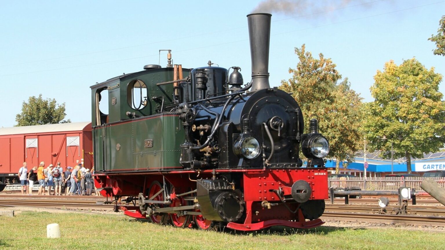 125 Jahre alte Dampflok im Harz unterwegs – Bahnblogstelle